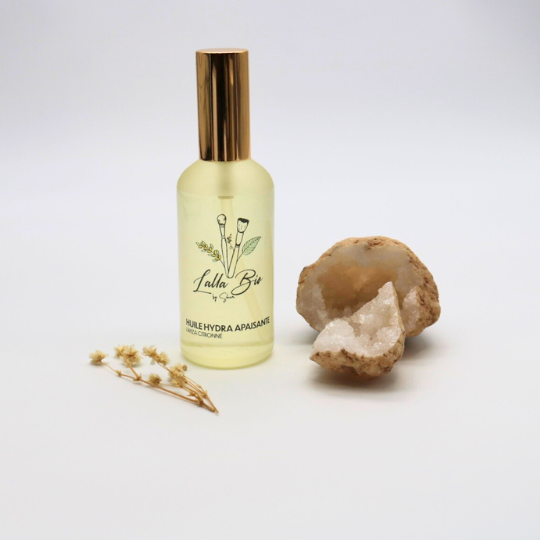 Huile hydra apaisante Lwiza citronné - Lalla Bio